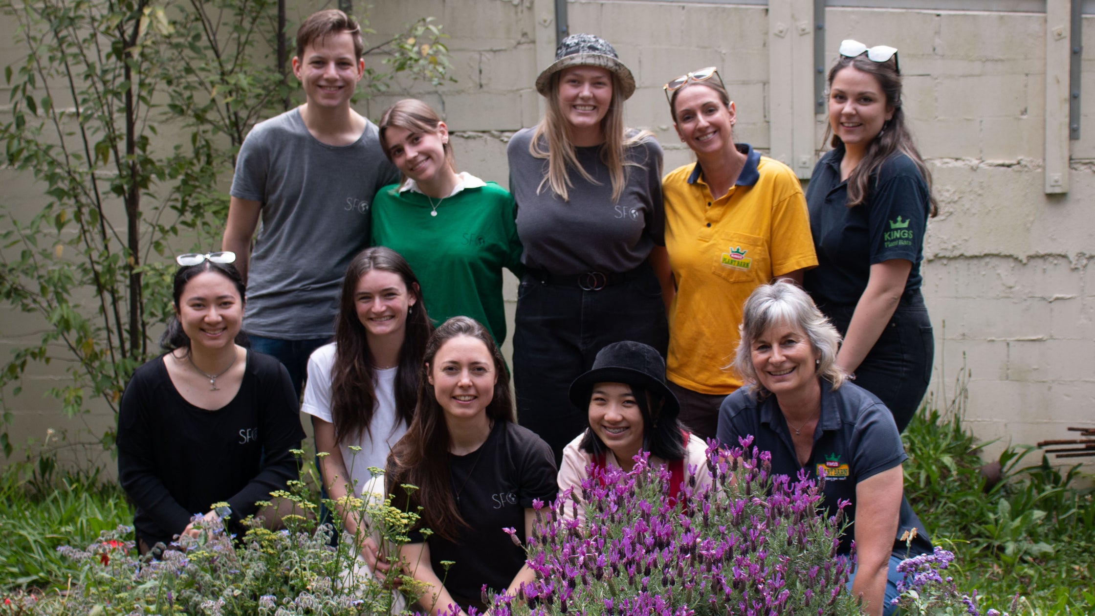 Kings in the Community - University of Auckland Bee Sanctuary